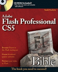 Adobe Flash Professional CS5 Bible Book/CD Package - Upplaga 1 - Mixed ...
