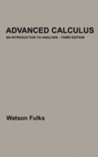 Advanced Calculus - Upplaga 1 - Inbunden (Hardback) (9780471021957) av ...