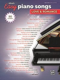 Alfred's Easy Piano Songs -- Love & Romance: 50 Classics - Häftad ...