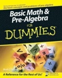 Basic Math and Pre-algebra For Dummies - Upplaga 1 - Häftad (Paperback ...
