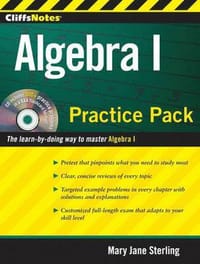 CliffsNotes Algebra I Practice Pack - Upplaga 1 - Häftad (Paperback ...
