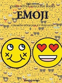 Coloring Book for 4-5 Year Olds (Emoji) - Pocket/Paperback ...