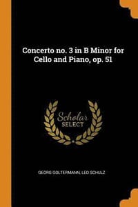 Concerto no. 3 in B Minor for Cello and Piano, op. 51 - Pocket ...